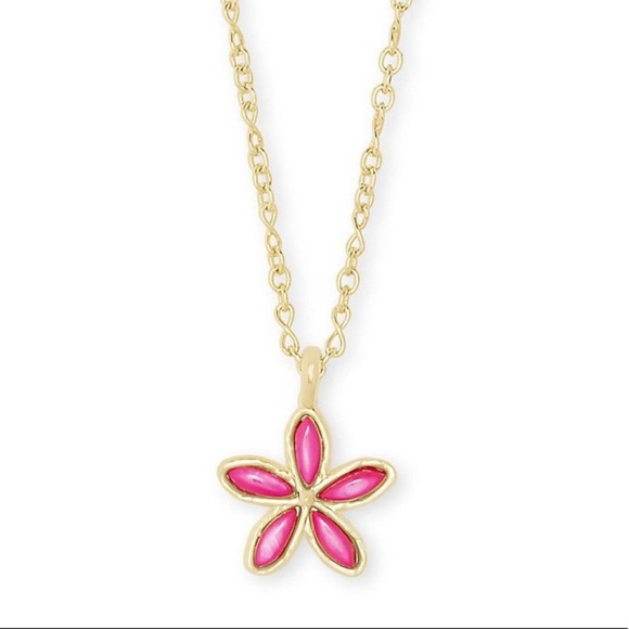 Kendra Scott | Jewelry | Nwt Kendra Scott Kyla Flower Pendant Necklace ...